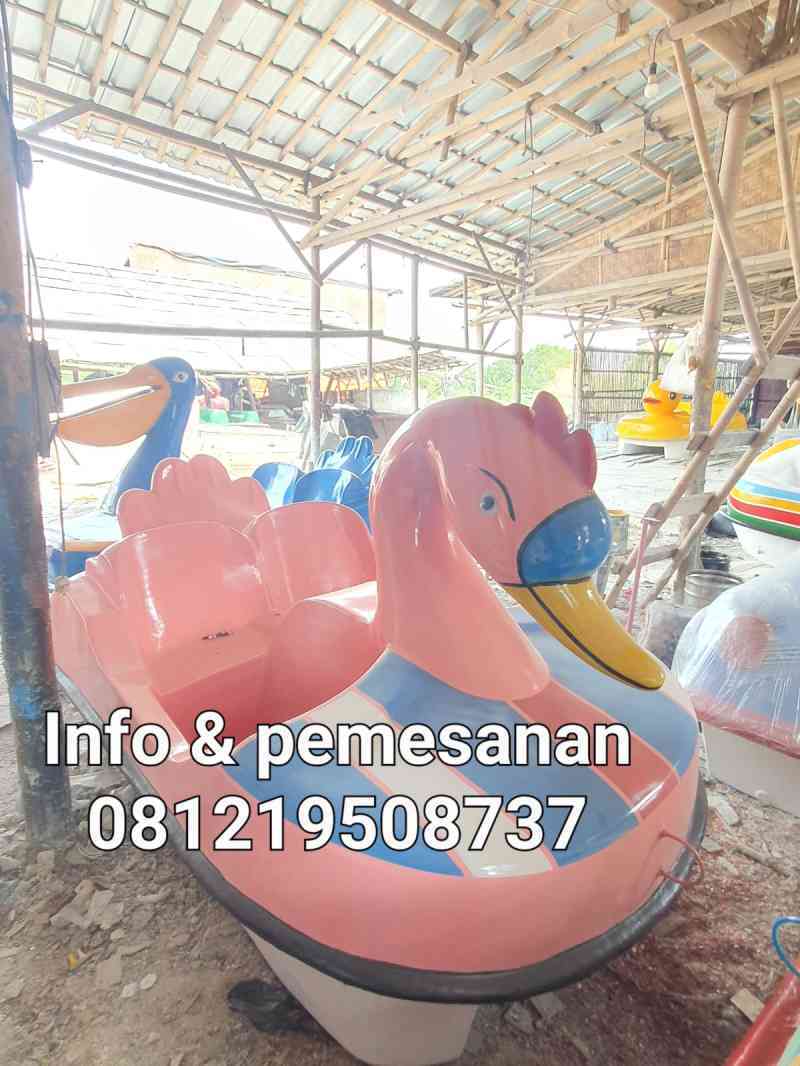 Jual Perahu Wisata Sepeda Air Angsa Mini/sepeda Air Gowes Bebek ...