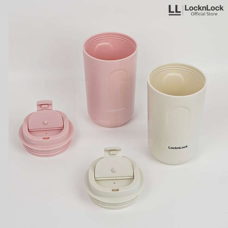 Promo Locknlock Exclusive Botol Minum Easy Table Cup 520ml Abf665 - Ivory Diskon 35% Di Seller ...