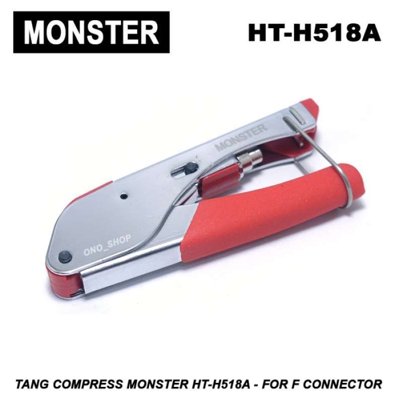 Promo SALE TANG COMPRESS MONSTER HT-H518A - FOR F CONNECTOR RG6 & RG59 ...