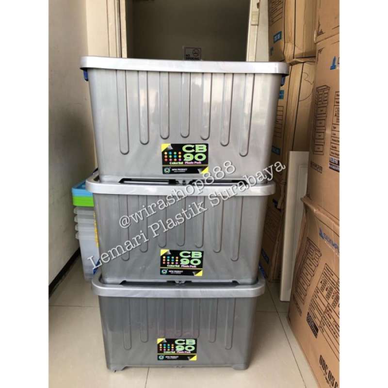 Promo Container 90 Liter Diskon 33% Di Seller Hendrijaya - Cipulir ...
