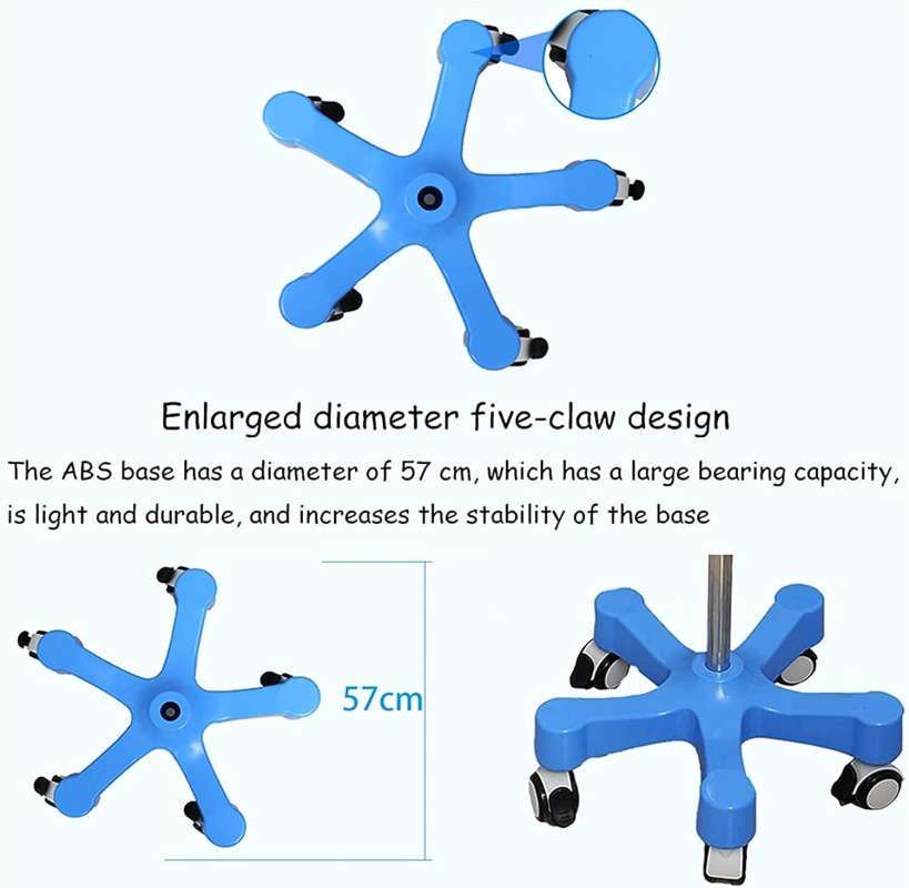 Promo Murah Tiang Infus Roda Abs 5 Stainless Standar Infus Dapat ...