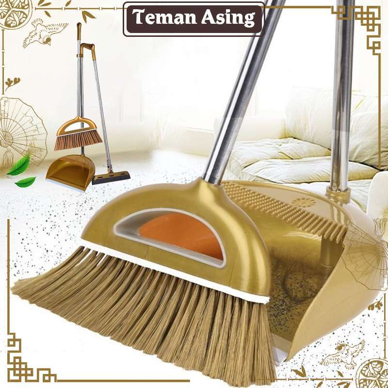Promo 1 Set Sapu Pengki 3 In 1 broom set Sapu Dan Pengki Set Tidak ...