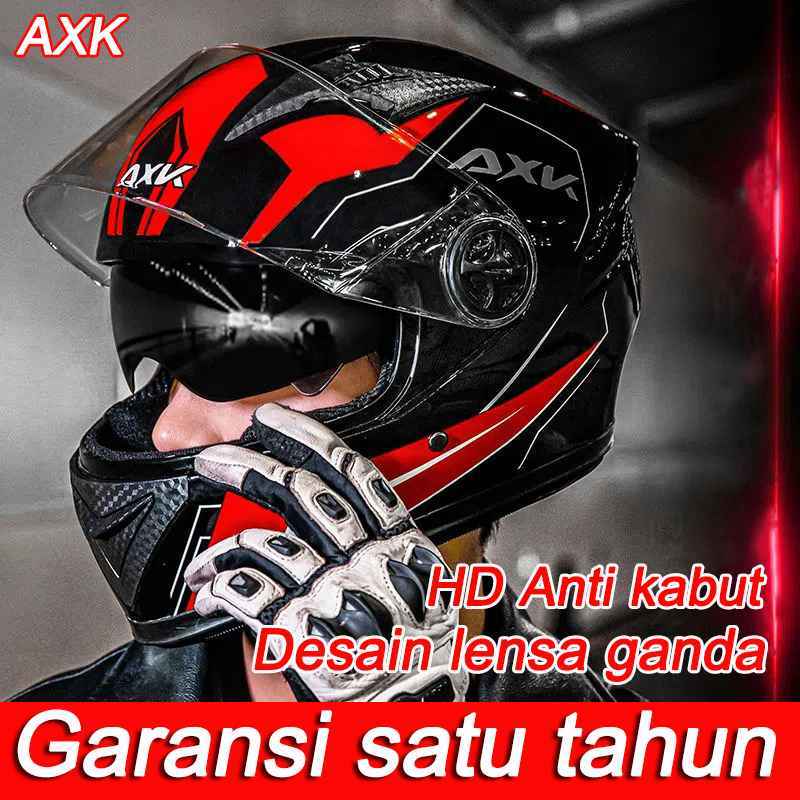Promo Barang Spot+ AXK Helm full face Tersedia 3 warna Lapisan bantalan ...