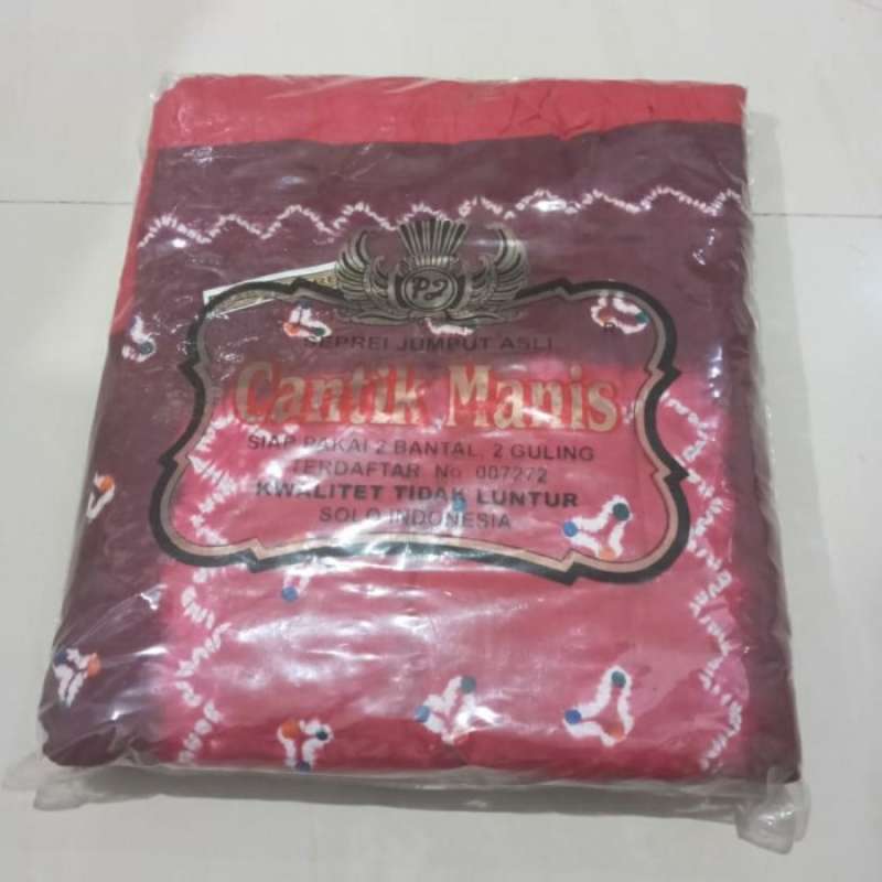 Promo Sale Sprei Batik Bedsheet Jumputan Halus Kenangan Etnik Solo ...