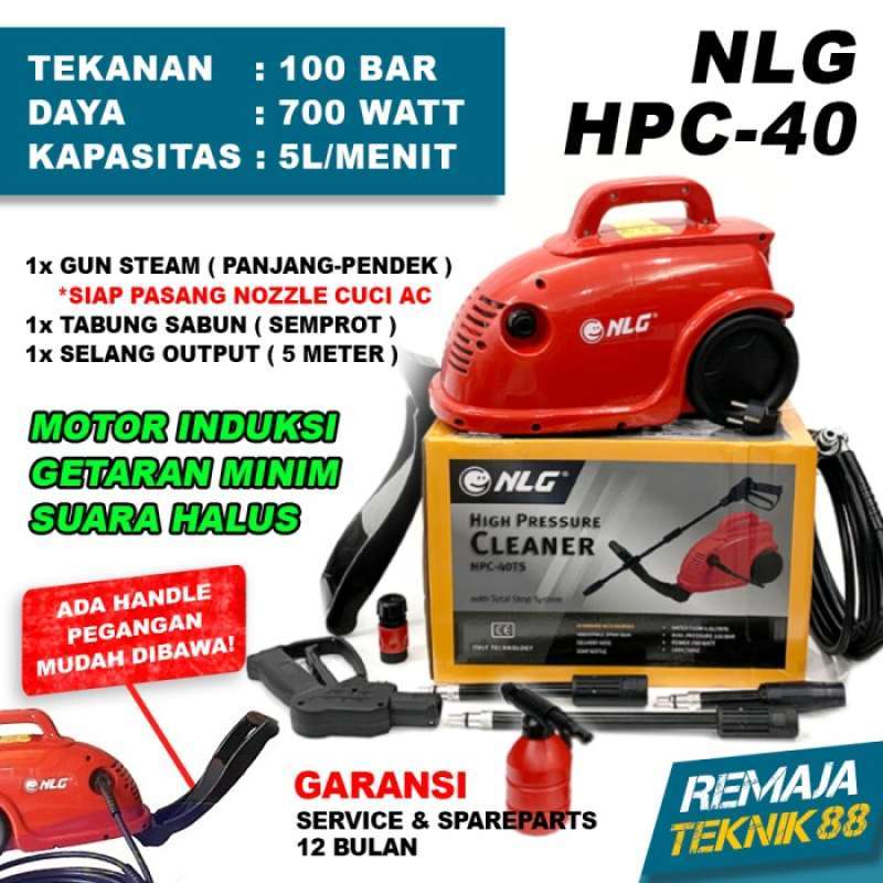 Promo Sale Mesin Steam Cuci Mobil Motor Ac / Jet Cleaner / High ...