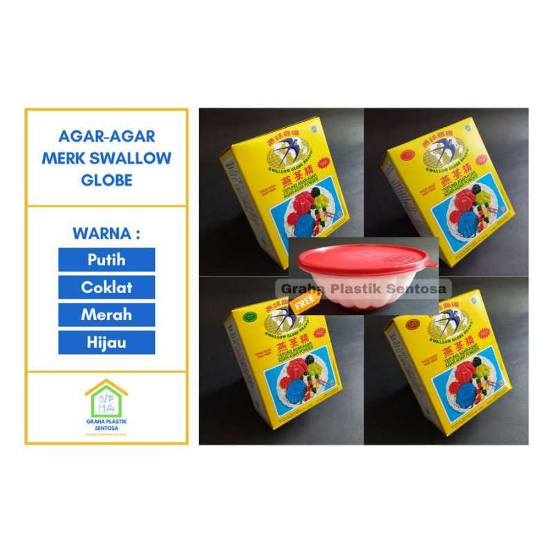 Jual Agar Swallow Globe Original 1 Box Di Seller Graha Plastik Sentosa ...