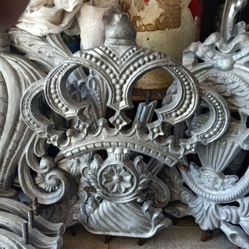 Promo Sale Ornamen Pagar Besi Mahkota Bunga Aluminium Or 1088 Diskon 9% ...