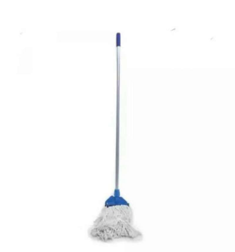Jual Mop Set Pel Lantai Komplit Putih Tongkat alumunium+Penjepit+Kain ...