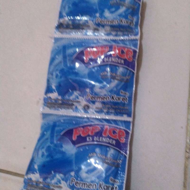 Jual Pop Ice Rasa permen Karet isi 10sachet di Seller DELAROSA OCES ...