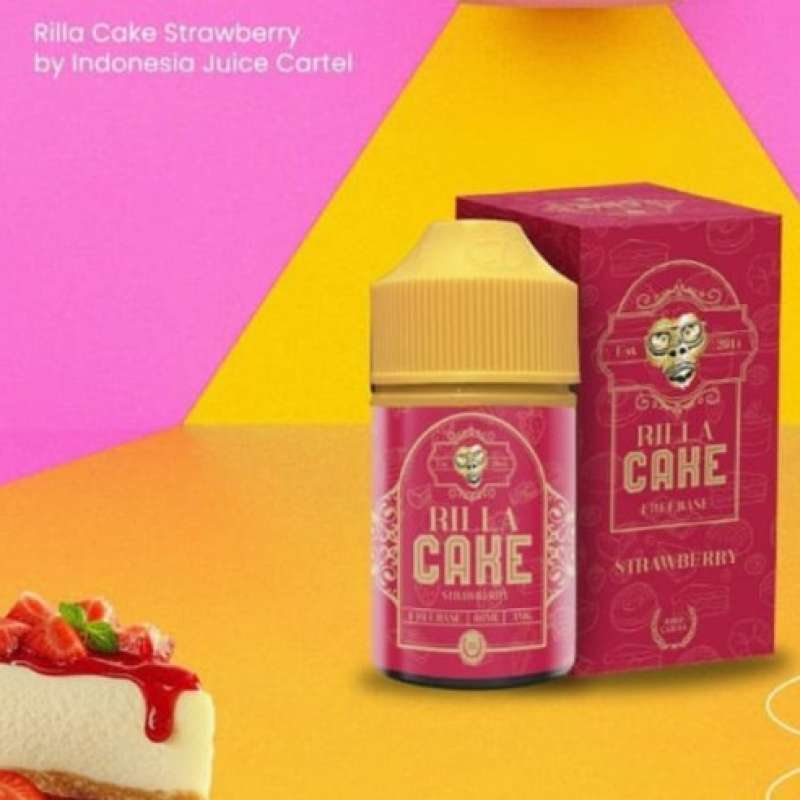 Promo IJC x Hero57 Cakerilla V2 Strawberry 60ML Liquid Freebase - 6MG ...