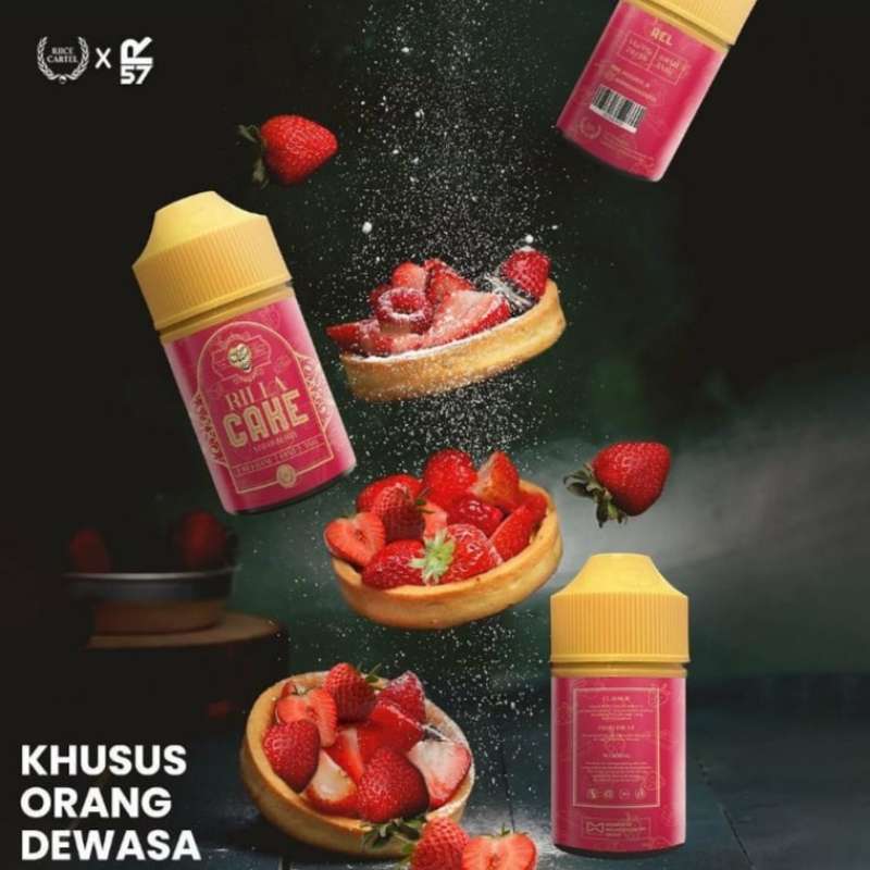 Promo IJC x Hero57 Cakerilla V2 Strawberry 60ML Liquid Freebase - 6MG ...