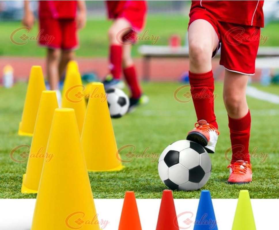 Jual Cone Kerucut Marker Latihan Olahraga Futsal Sepak Bola Cone ...