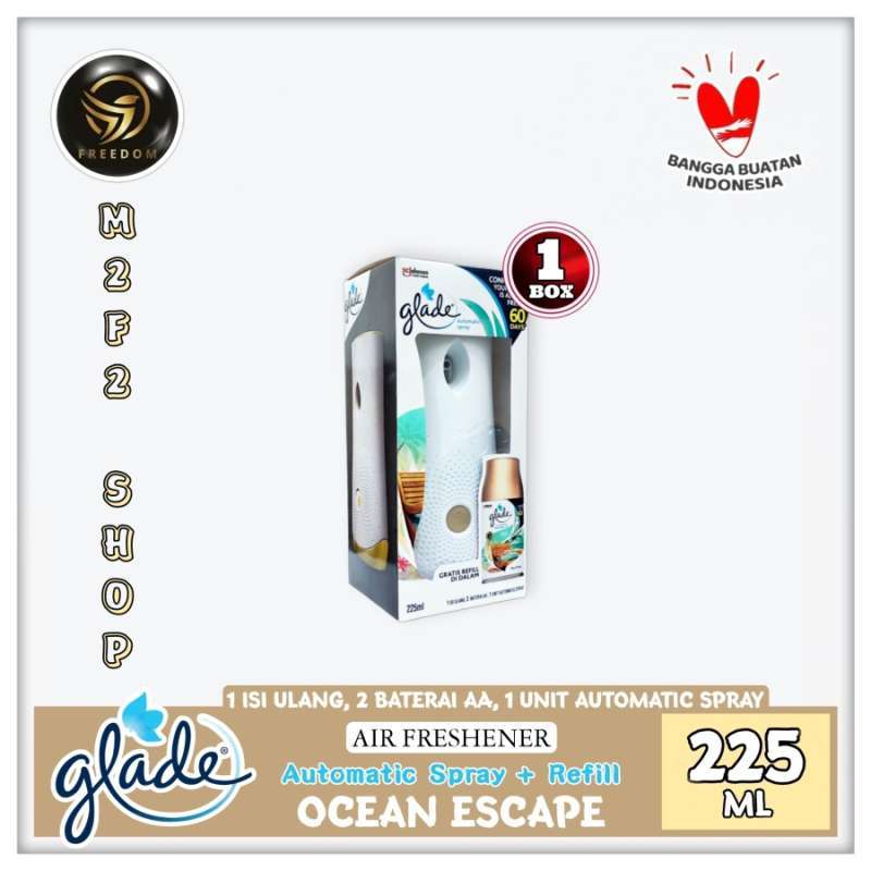 Promo Glade Automatic Device Spray + Refill Ocean Escape | Aerosol ...