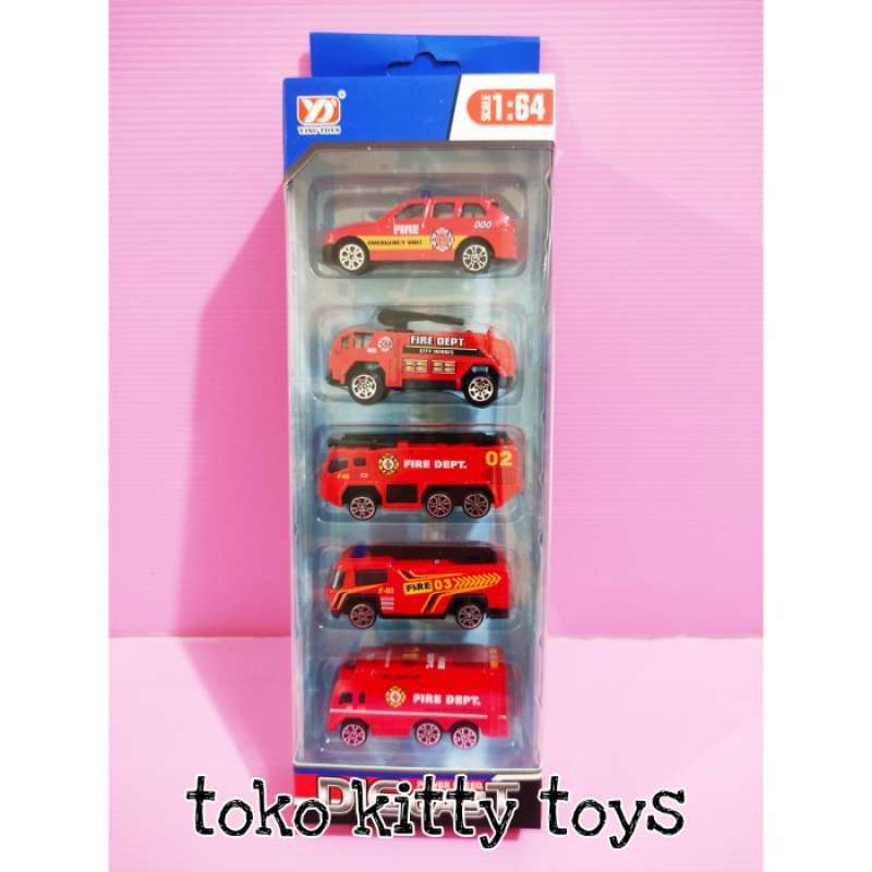 Promo MAINAN DIECAST MOBIL MILITARY PEMADAM STREET MACHINE SET 7 ...