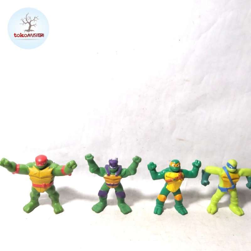 Jual Leo Mike Don Raph Rise TMNT Kura Ninja Turtles Mcd Happy Meal 2020 ...