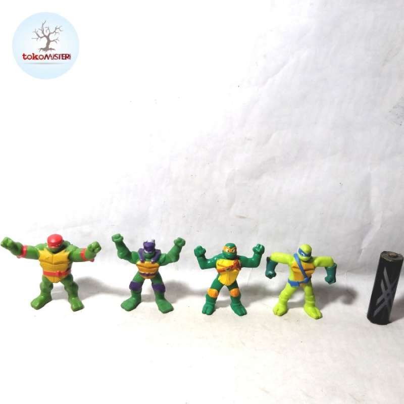 Jual Leo Mike Don Raph Rise TMNT Kura Ninja Turtles Mcd Happy Meal 2020 ...