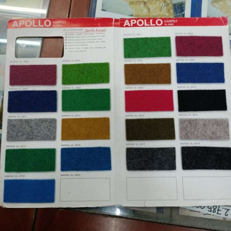 Promo Promo Karpet Apollo Roll Utuh 2 X 30 Mtr Diskon 4% di Seller ...