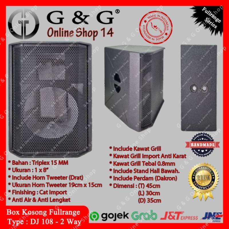 Promo Box Kosong Speaker Type Dj Box Fullrange Bahan Triplex Box Xionstore Diskon Di