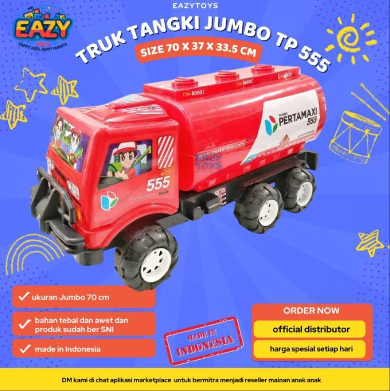 Promo MAINAN MOBIL MOBILAN TRUK TANGKI SG TOYS TP 555 UKURAN SUPER ... Promo MAINAN MOBIL MOBILAN TRUK TANGKI SG TOYS TP 555 UKURAN SUPER ...
