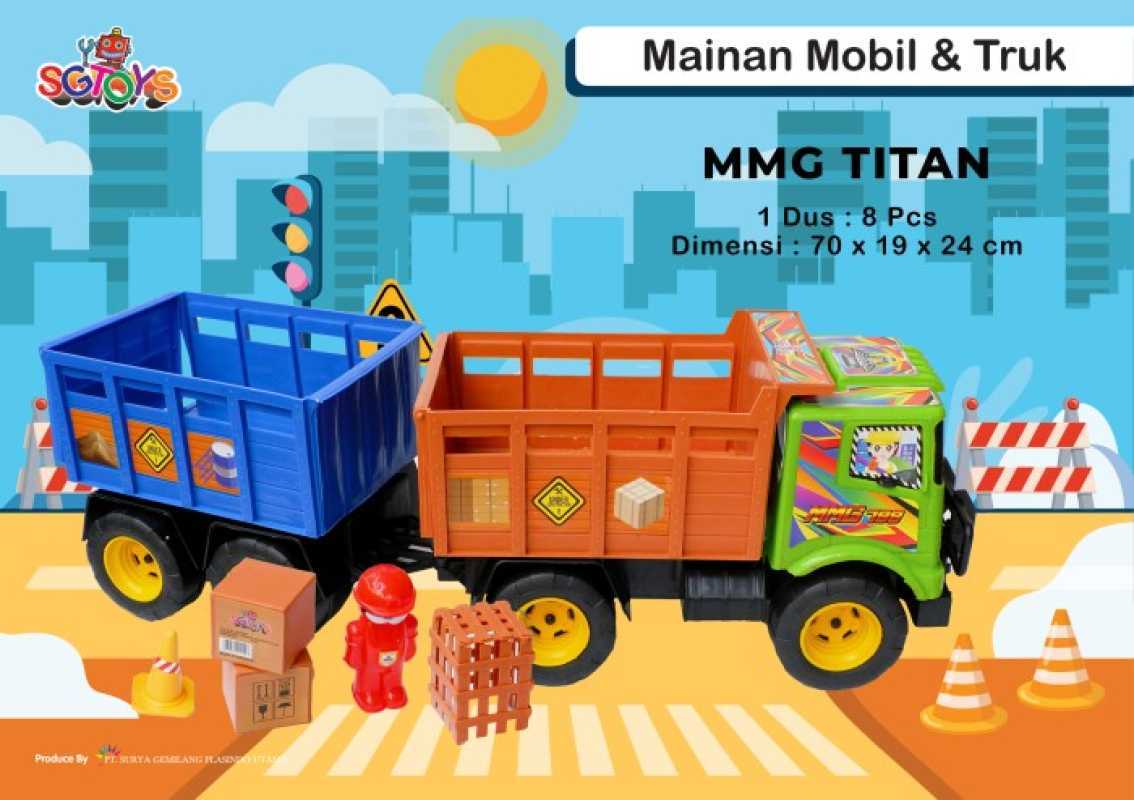 Promo NEW ARRIVAL!! MAINAN ANAK MOBIL TRUCK KONSTRUKSI PROYEK MMG TITAN ...