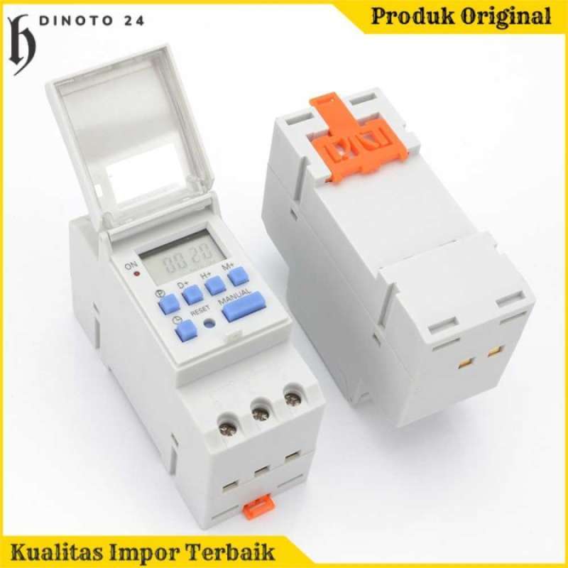 Promo Saklar Waktu Otomatis Digital Timer Time Switch Relay 16A 220V AC ...