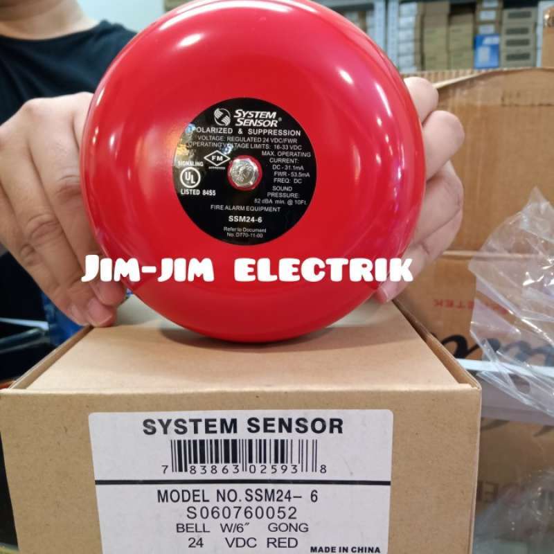 Promo ALARM BELL SYSTEM SENSOR SSM24-6 - Diskon 50% di Seller ...