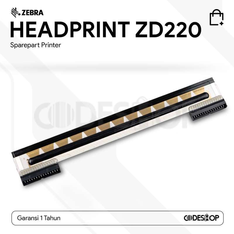 Jual Headprint Zebra ZD220 Printer Barcode Sparepart ZD-220 Original di ...