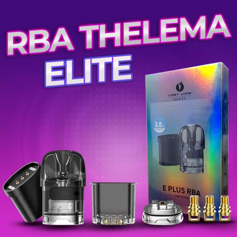 Jual E Plus Rba Cartridge Thelema Elite 40 Rba 3ml Authen By Lost Vape ...