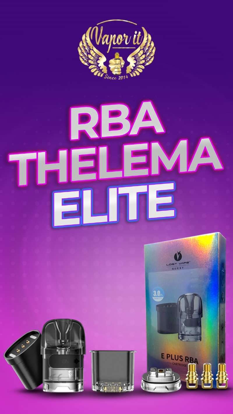 Jual E Plus Rba Cartridge Thelema Elite 40 Rba 3ml Authen By Lost Vape ...