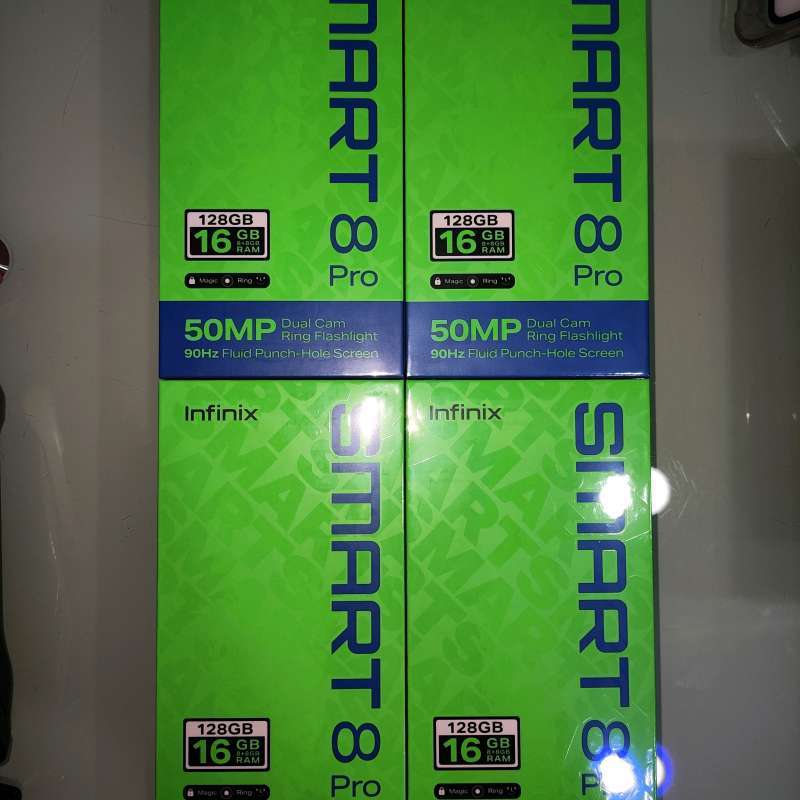 Jual INFINIX SMART 8 PRO 8/128 GARANSI RESMI INFINIX - Hitam di Seller ...