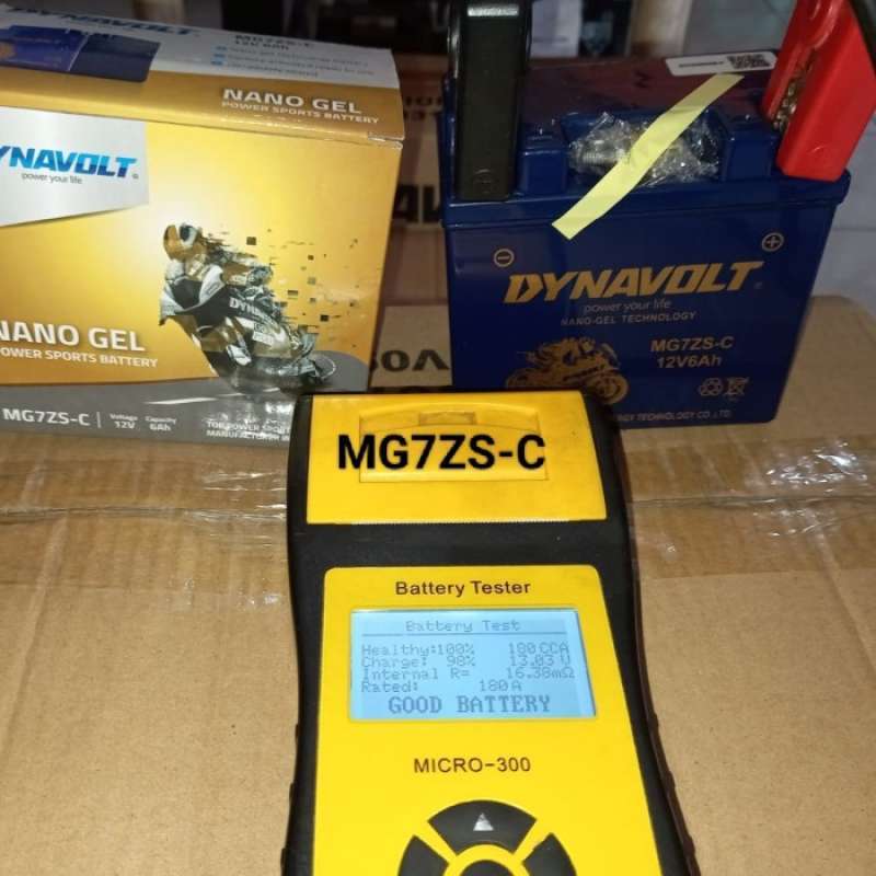 Promo Aki Motor Yamaha All New NMax Aerox Daytona MG7ZS-C CCA 180A GARANSI Diskon 1% di Seller ...