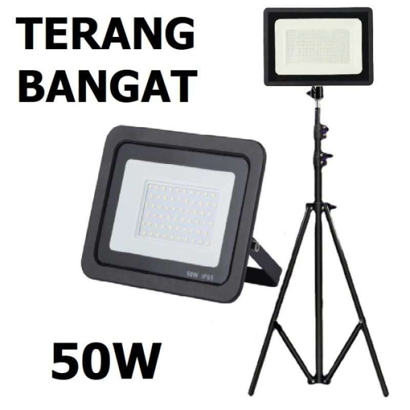 Promo PAKET LAMPU LED 50W 100W VIDEO LIGHT PANEL LAMPU STUDIO VLOG FOTO ...