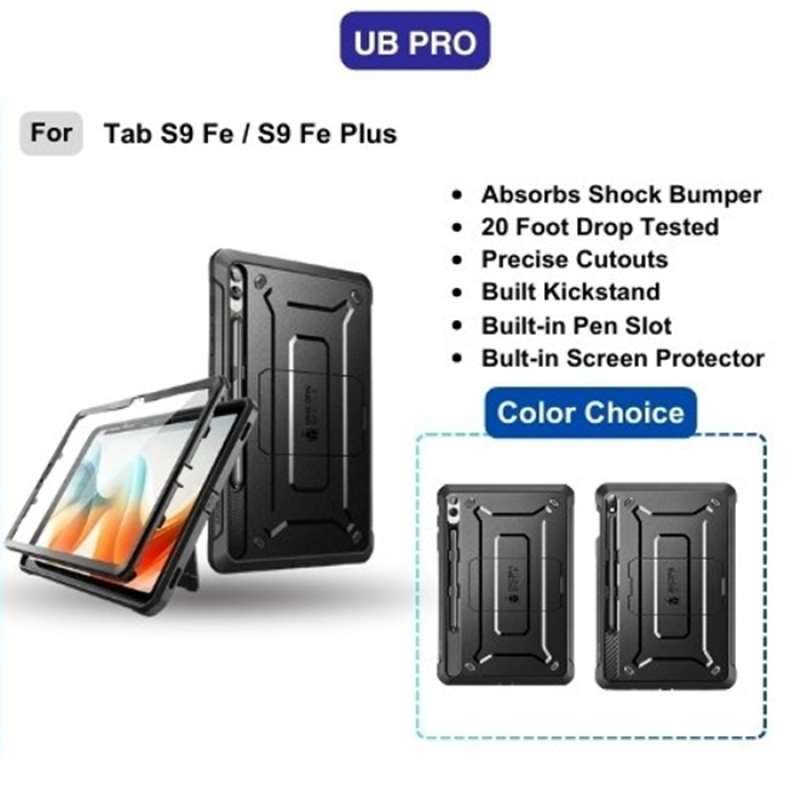 Promo Case Samsung Tab S9 Fe S9 Fe Plus Supcase UB PRO Rugged Tablet ...