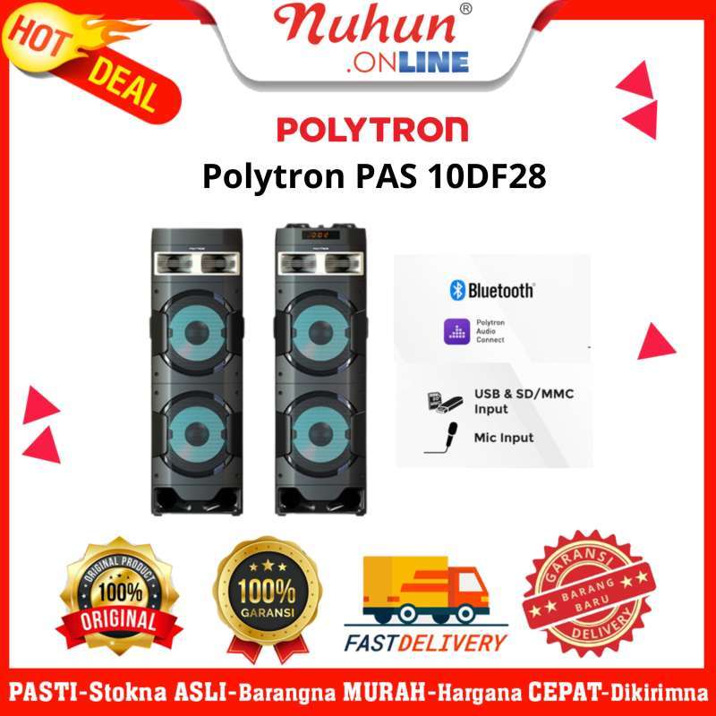 Jual Speaker Aktif Polytron Pas 10df28 Di Seller Nuhun Online Official