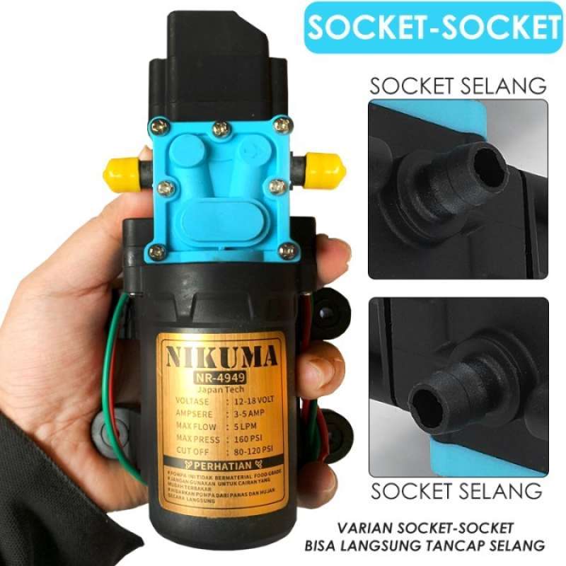 Jual Pompa Booster Shower Nikuma 160 Psi - Otomatis Bertkanan Tinggi ...