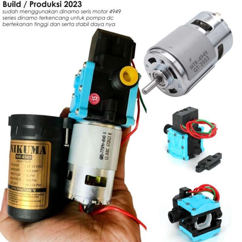 Jual Pompa Booster Shower Nikuma 160 Psi - Otomatis Bertkanan Tinggi ...