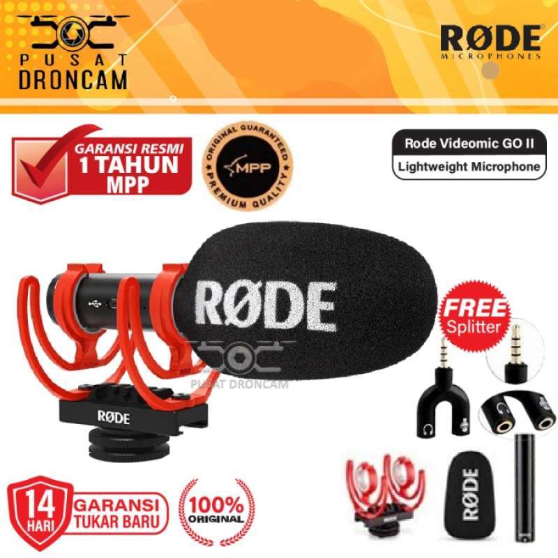 Promo Rode Videomic Go Microphone - Mic Garansi Resmi - Diskon 50% Di ...