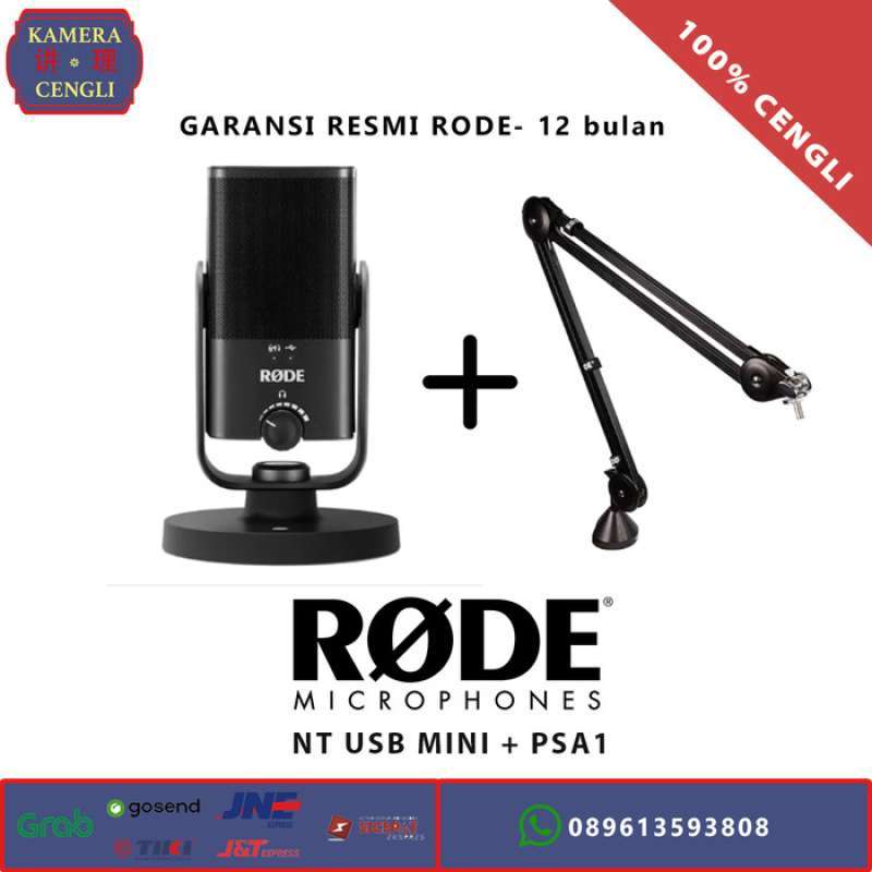 Promo RODE NT-USB MINI / NT USB MINI MICROPHONE - GARANSI RESMI ...