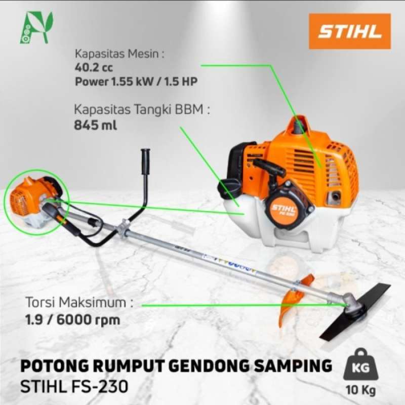 Promo Baru Stihl Fs230 Mesin Potong Rumput Gendong Stihl Fs230Stihl ...
