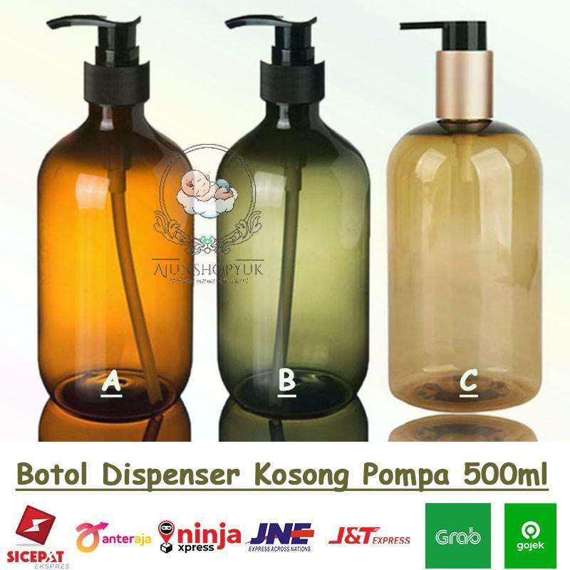 Jual Dispenser Botol Kosong Wadah Sabun Cair, Hand Sanitizer Pump Pompa ...