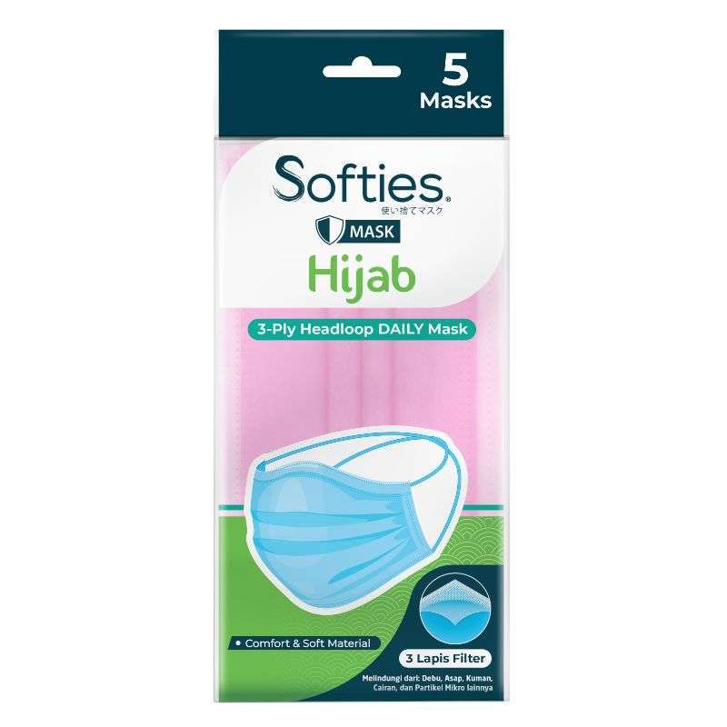 Jual Softies Daily Mask Hijab [5s] Di Seller Fresh By Bliblimart ...