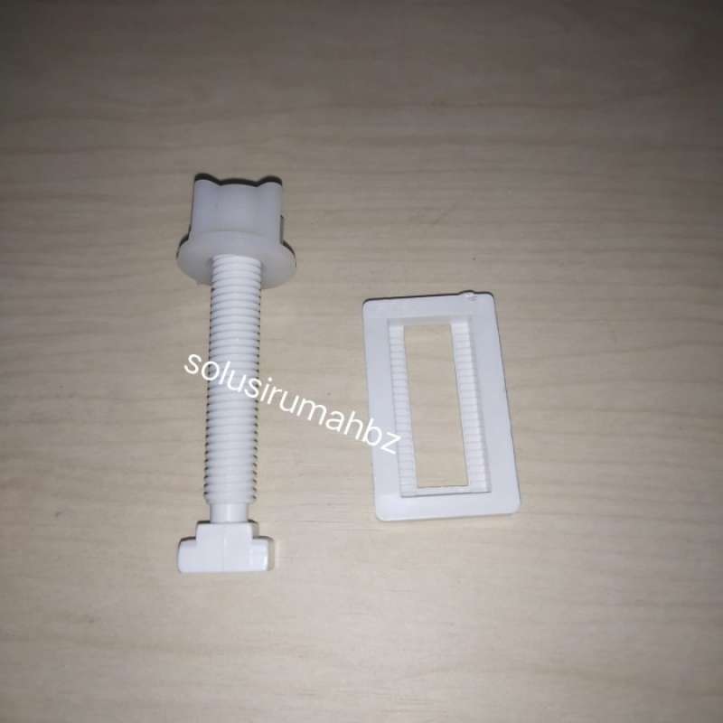 Jual Perbiji BAUT CLOSET KEPALA KOTAK PERSEGI PANJANG pilih ukuran mur ...