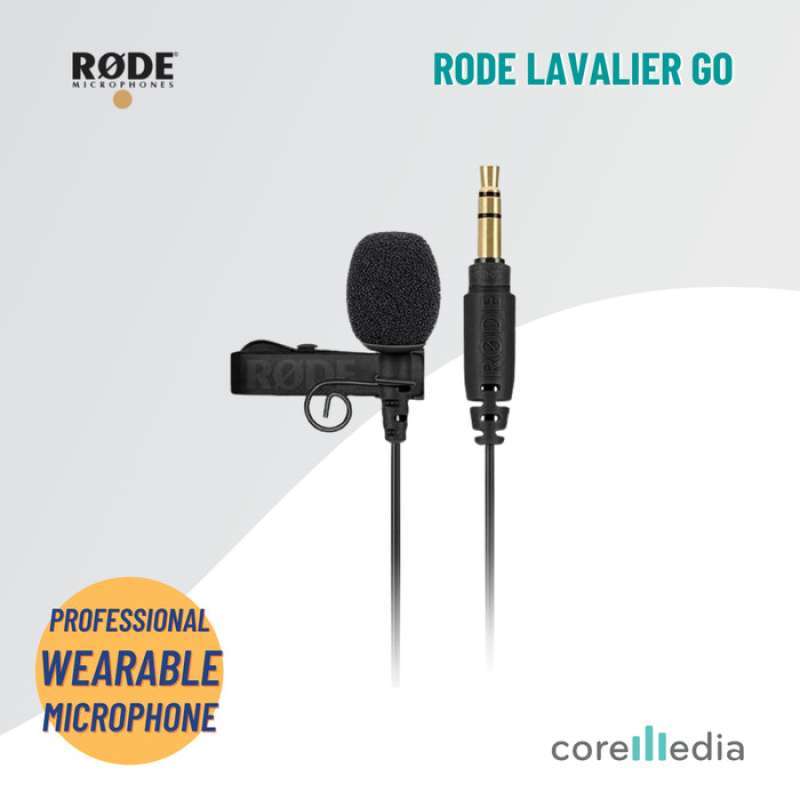 Promo RODE LAVALIER GO PROFESSIONAL GRADE WEARABLE MICROPHONE 3.5MM TRS ...