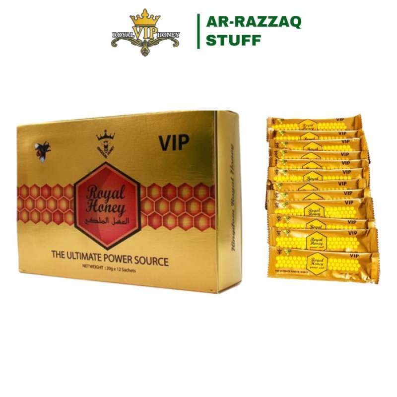 Jual Madu Kingdom Royal Honey VIP The Ultimate Power Source 1 Box 12 ...