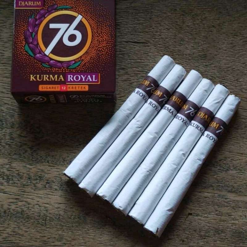 Promo rokok djarum 76 royal kurma 12 btg produksi terbaru Diskon 11% di ...