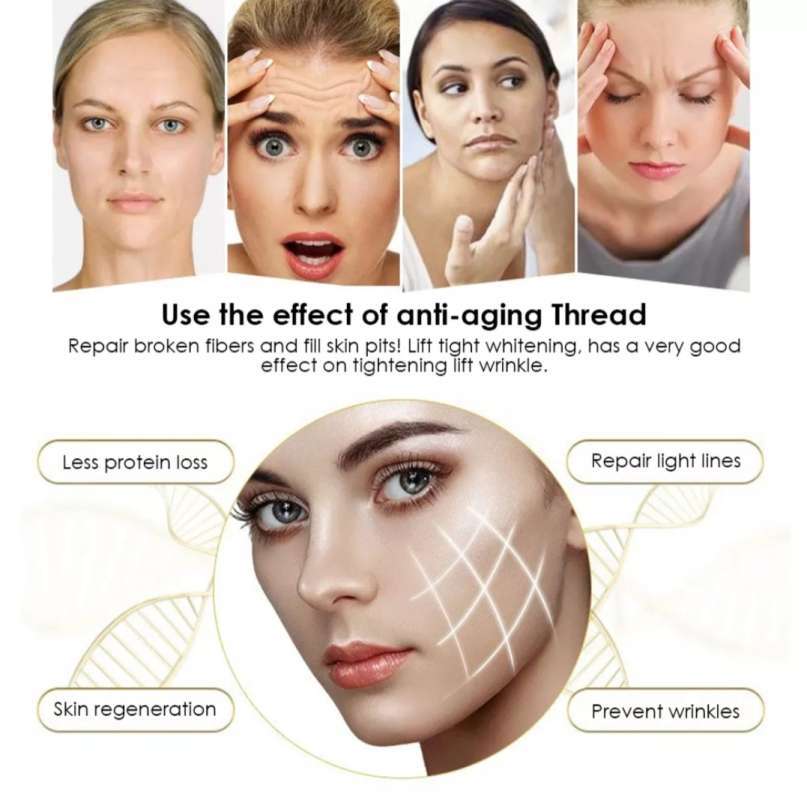 Promo ORI dan Good Quality Thread Lift Protein Benang Kolagen Emas ... Promo ORI dan Good Quality Thread Lift Protein Benang Kolagen Emas ...