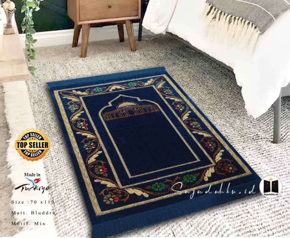 Jual Sajadah Sholat Dewasa Ukuran Besar110x70 sejadah solat dewasa ...