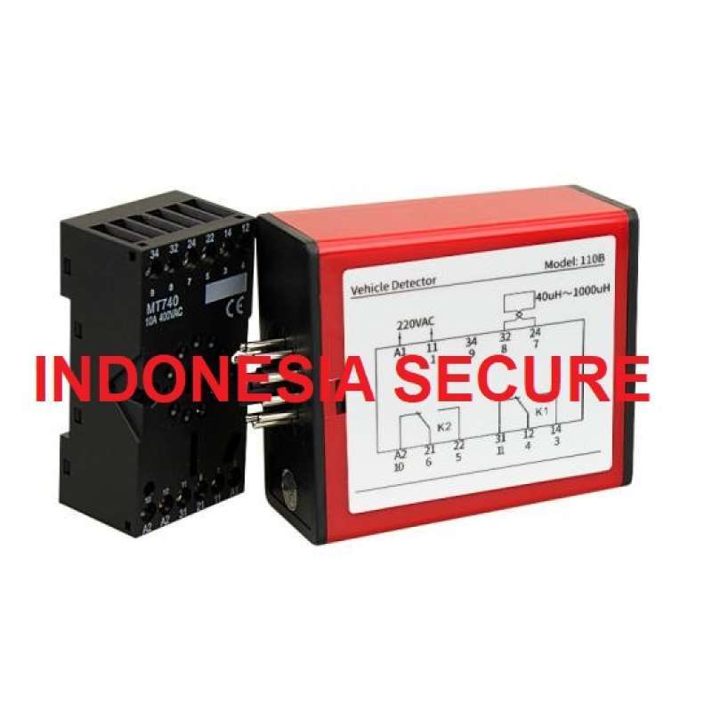 Promo VIHICLE LOOP DETECTOR VLD LOOP SENSOR DETECTOR VLD MERAH 220V HQ ...