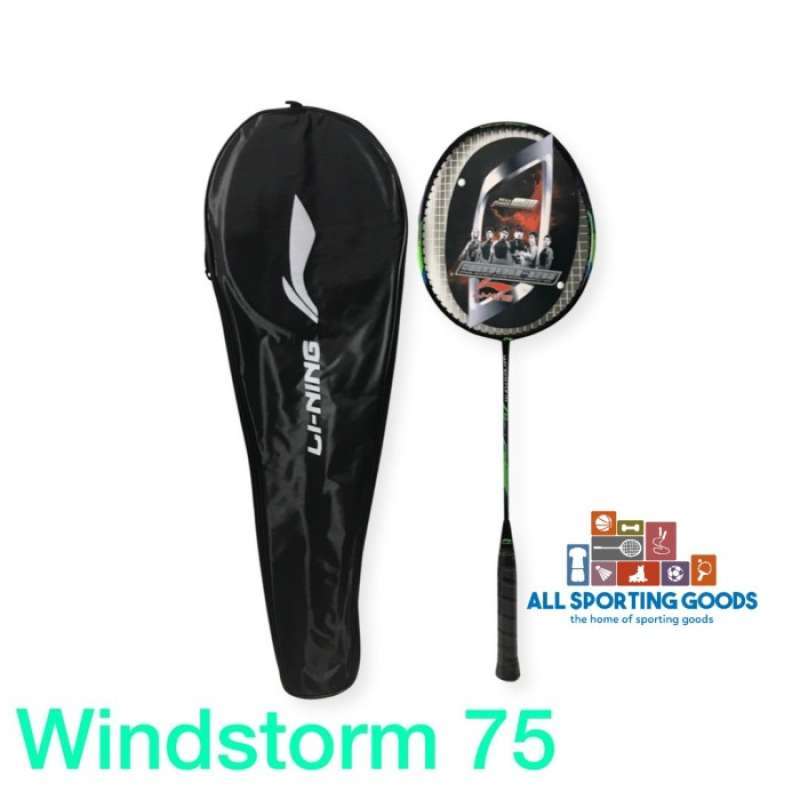 Promo Raket Badminton Bulutangkis Lining Windstorm 72 74 75 78 N9II Diskon 9% di Seller DENANT ...