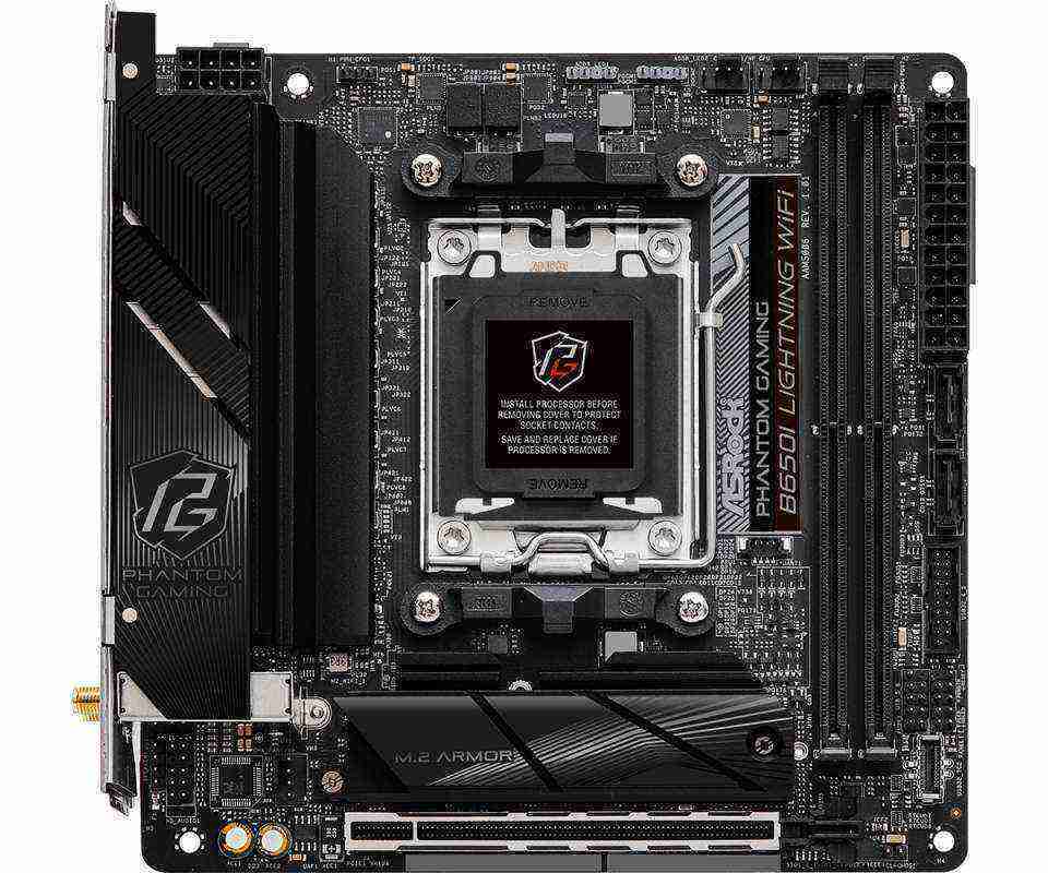 Jual ASROCK B650I LIGHTNING WiFi (AMD B650, AM5, DDR5, Mini-ITX) di Seller EMEDIA Official Store ...